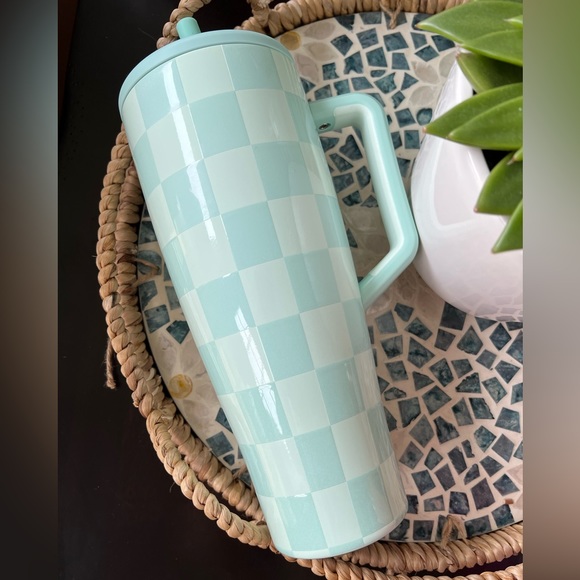 BRUMATE | Dining | Brumate Seafoam Checker 4oz Nwt | Poshmark